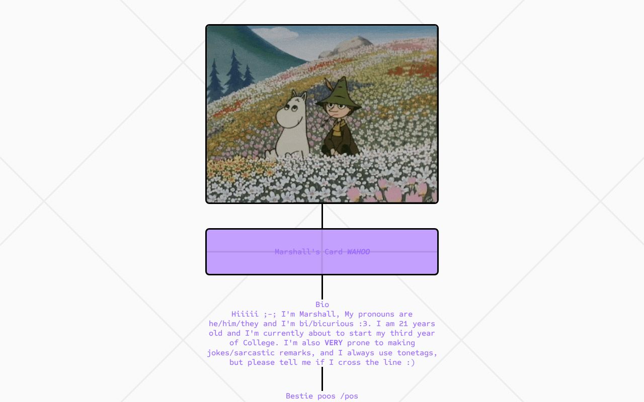 Marshall's card